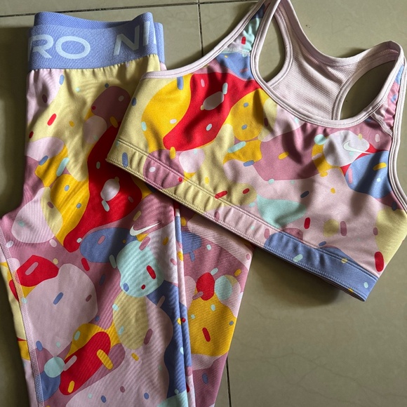Nike | Matching Sets | Girls Nike Pro Dri Fit Set | Poshmark